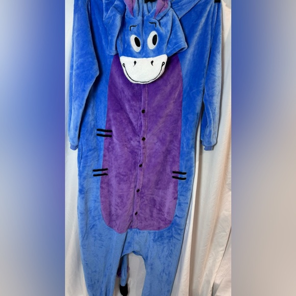 Disney | Other | Disneys Winnie The Poohs Eeyore Front Button Onesie ...
